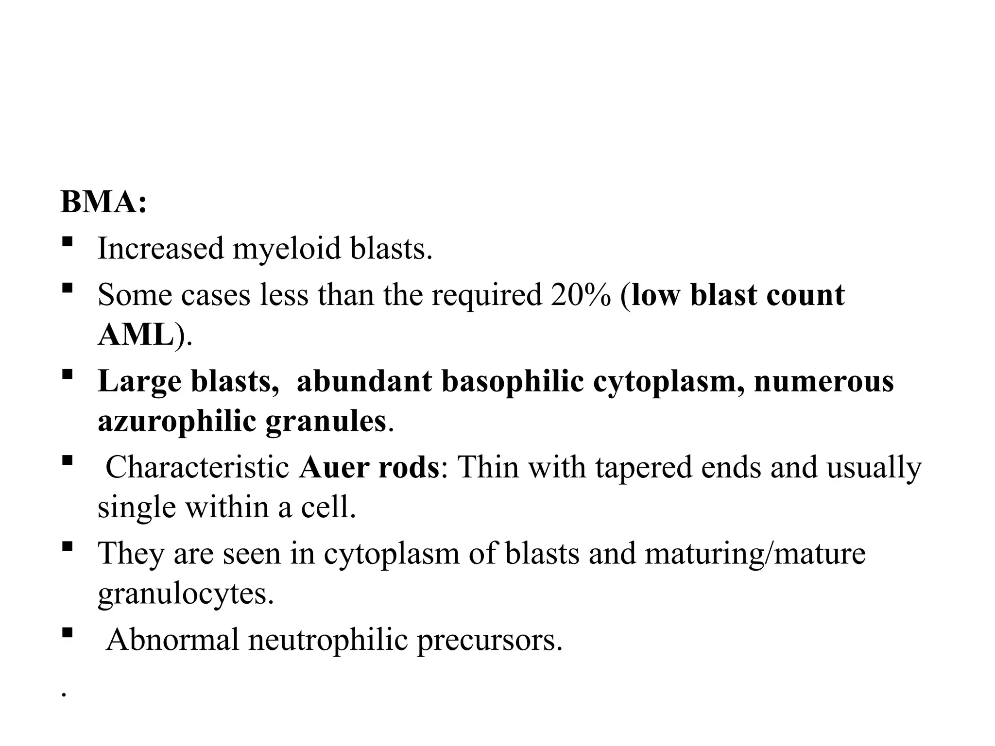 Acute Myeloid Leukemia Classification.pptx