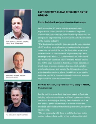 African Minerals & Earth Stream | PDF