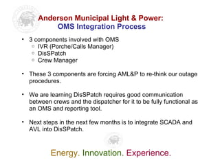 Mapping & OMS Integrations with Third-Party Hardware/Software Solutions ...