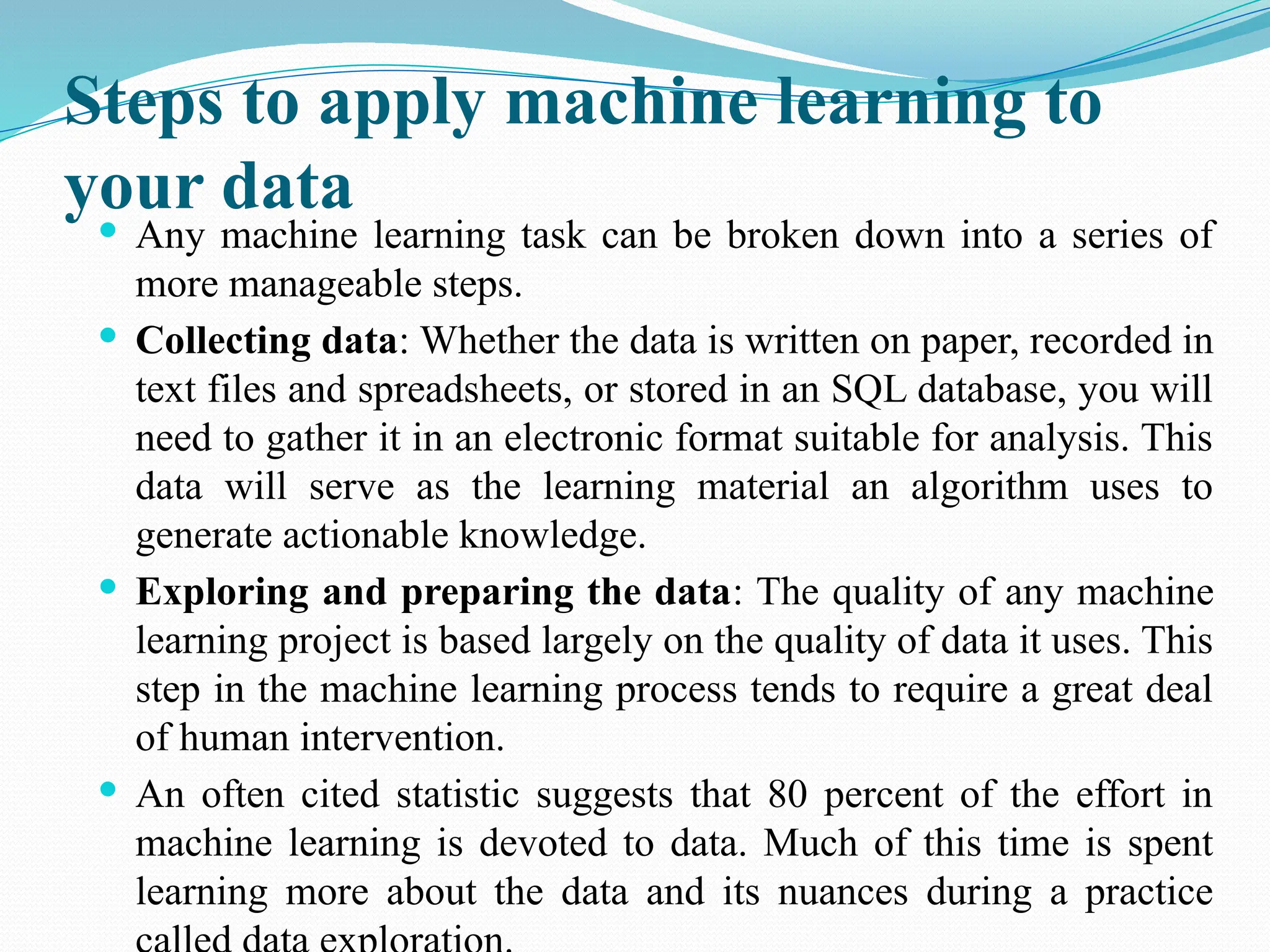 Advanced Machine Learning- Introduction to Machine Learning | PPTX