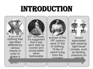 History of the Corset | PPTX