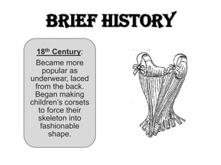 History of the Corset | PPTX