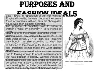 History of the Corset | PPTX