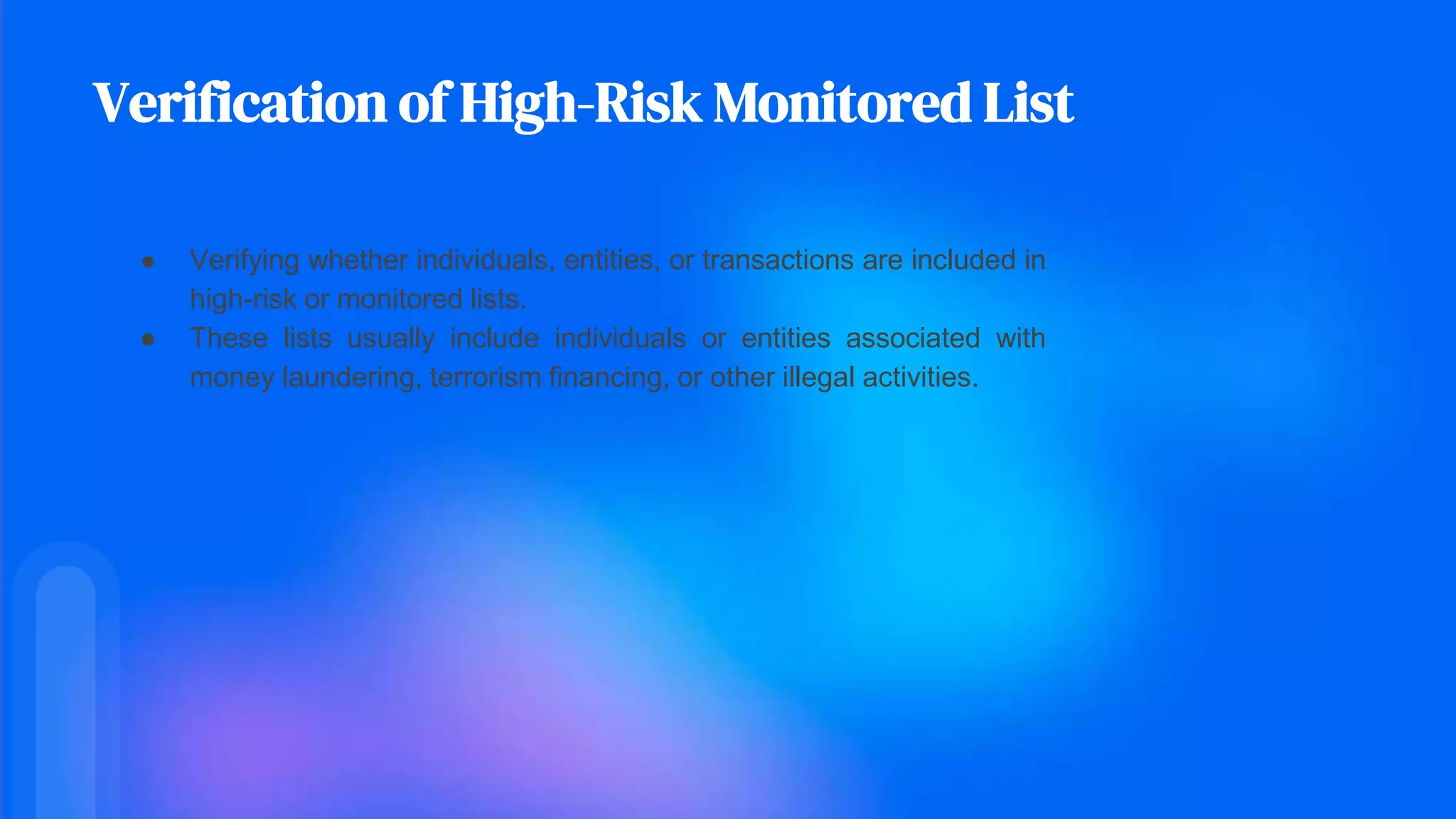 An Overview Of Anti-Money Laundering (AML) Screening | PPTX