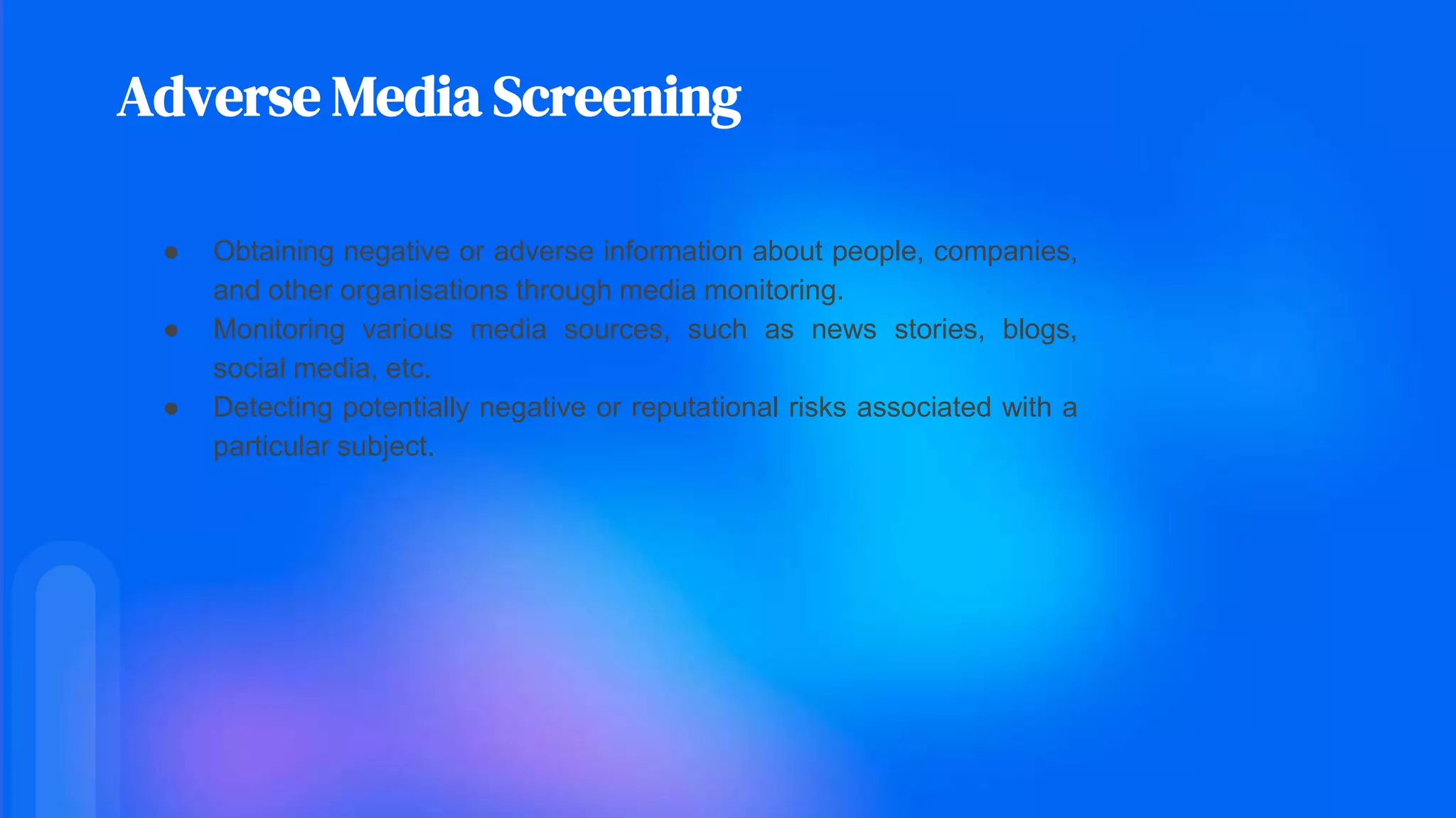 An Overview Of Anti-Money Laundering (AML) Screening | PPTX