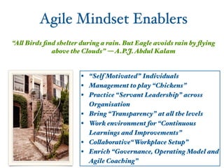 Agile Mindset Ladder | PPT
