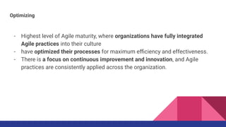 Agile Maturity Model, Certified Scrum Master! | PDF
