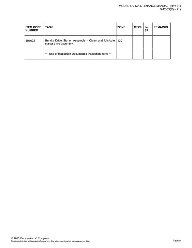 Amm cessna 172 aircraft maintenence manuel | PDF