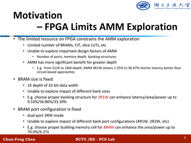 Algorithmic Multi-ported Memory(MEM) - Comprehensive Techniques Guideline | PPT