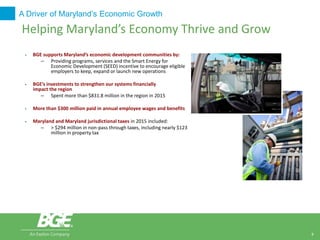 BGE SEED (Smart Energy for Economic Development) Program | PPTX