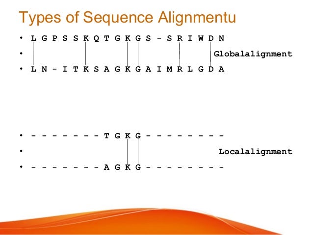 Sequence Alignment