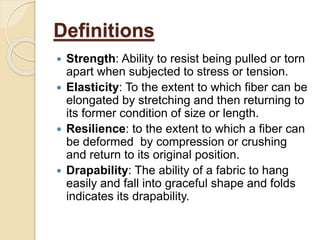 Textile Fiber- Cotton | PPTX | Physics | Science