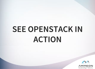 Ammeon See OpenStack in Action | PPT