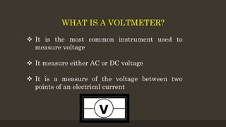 Ammeter and voltmeter | PDF