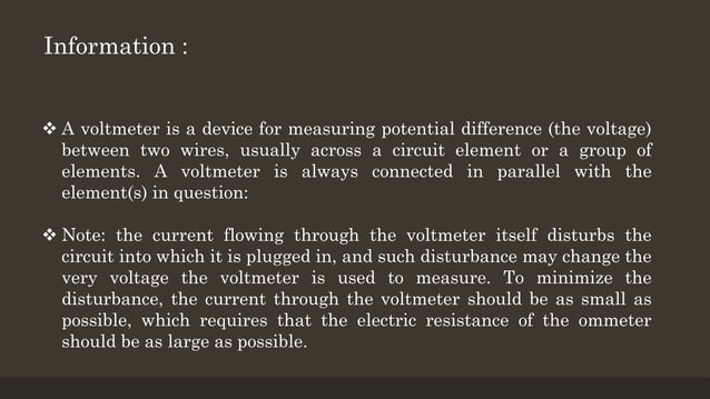 Ammeter and voltmeter | PDF | Consumer Electronics | Technology & Computing