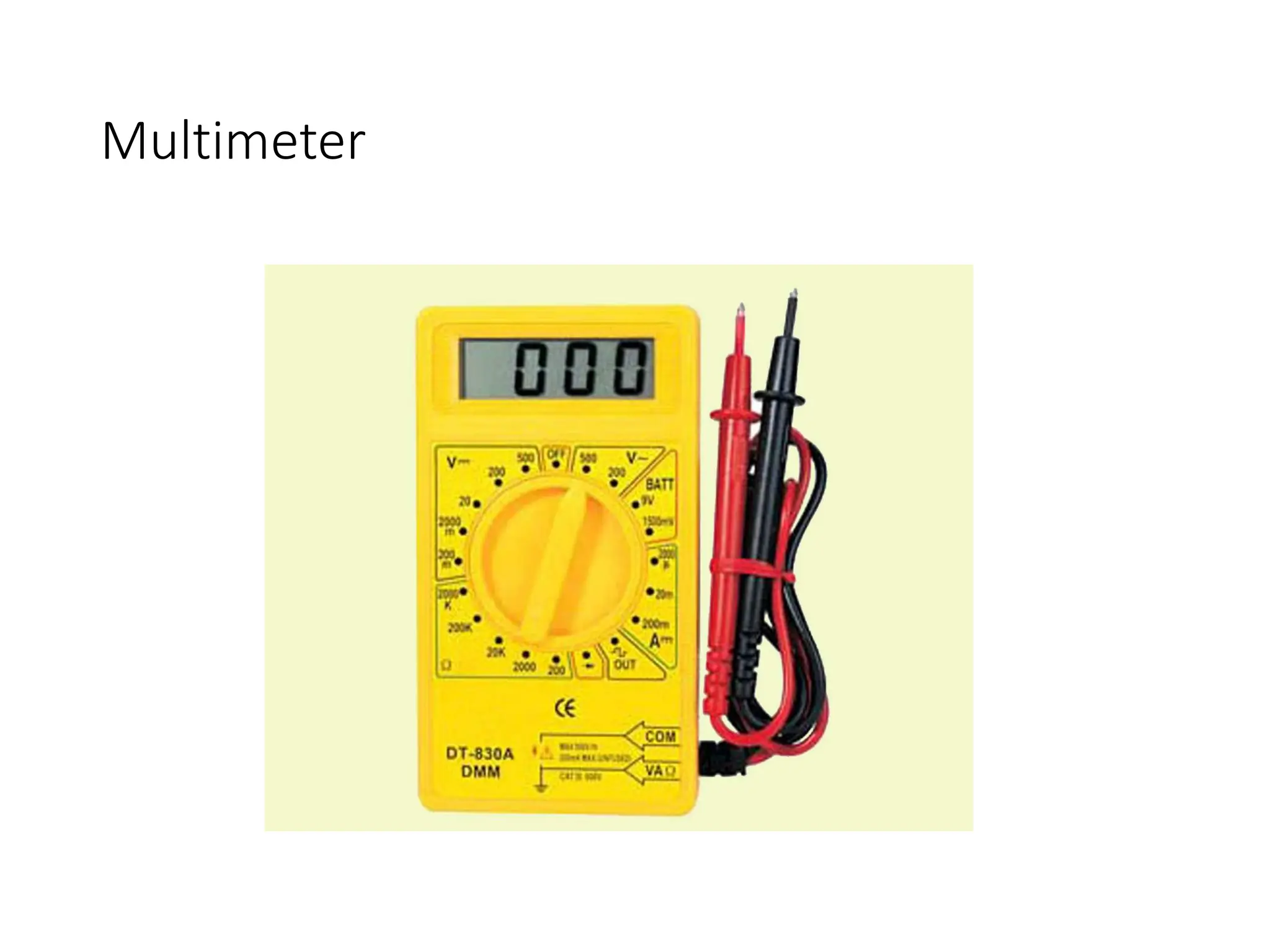 ammeter and voltmeter presentation. For college pdf | PDF