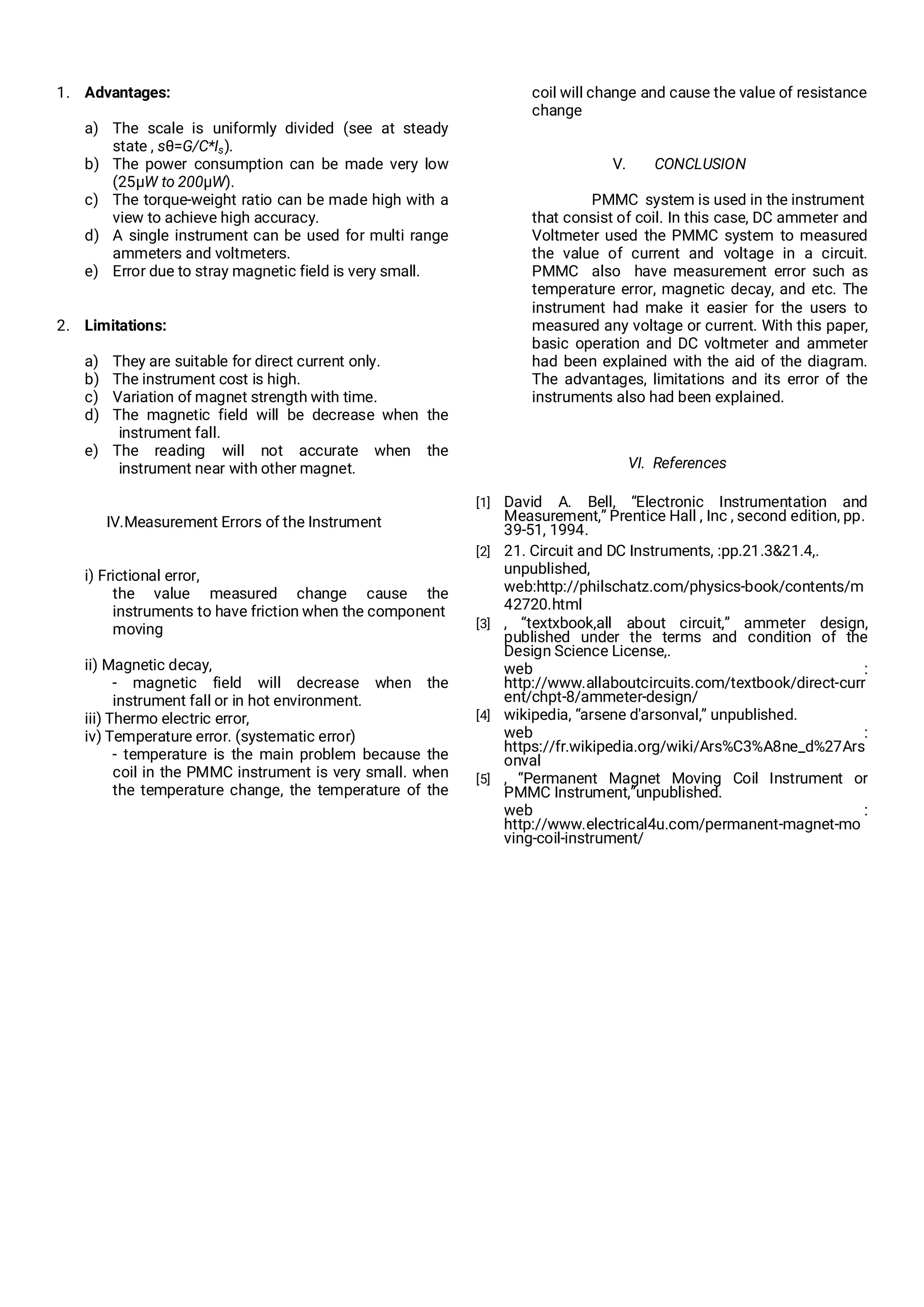 ammeter and voltmeter presentation. For college pdf | PDF
