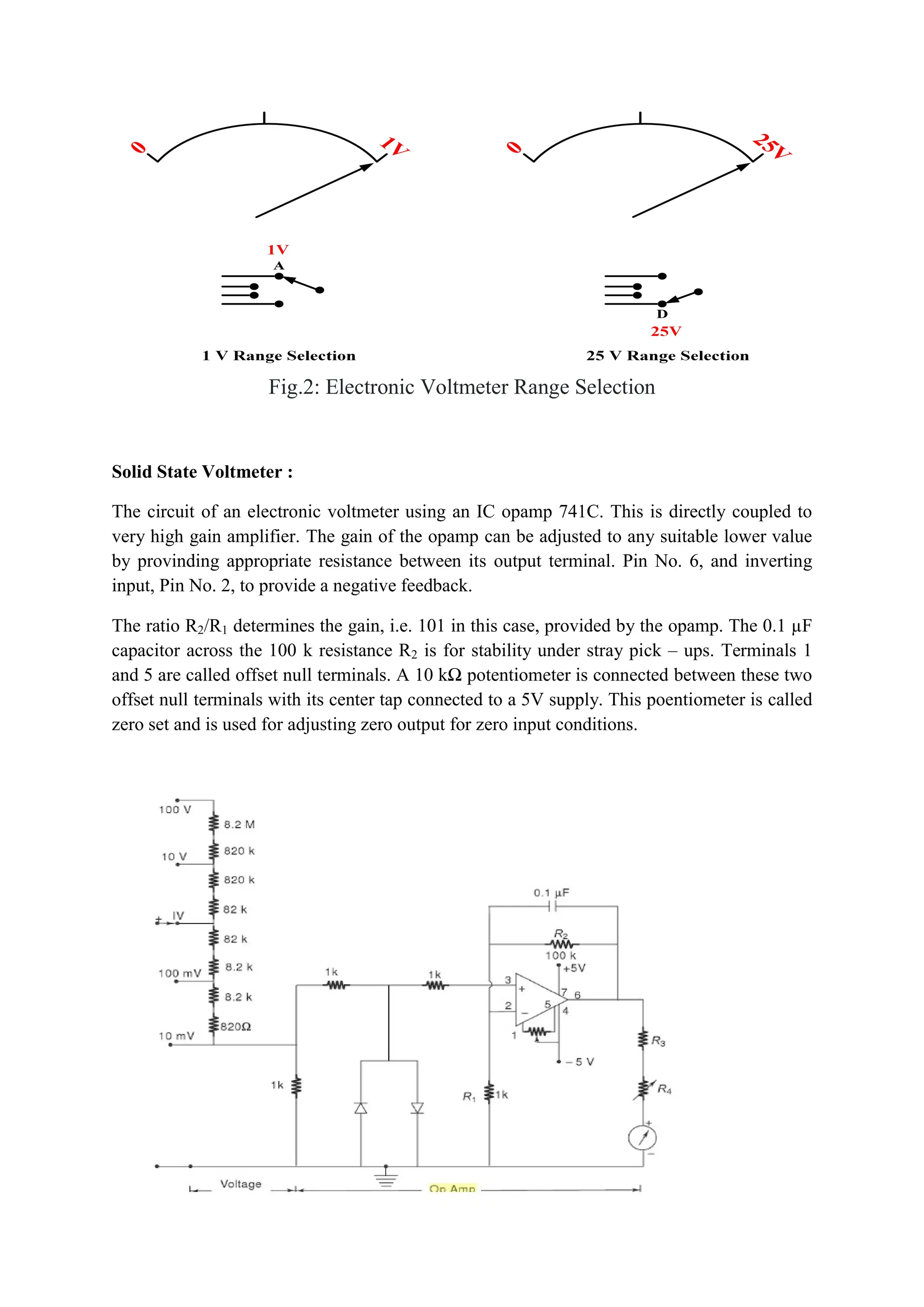 ammeter and voltmeter presentation. For college pdf | PDF