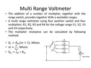 Ammeter&voltmeter | PDF