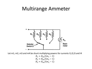Ammeter&voltmeter | PDF