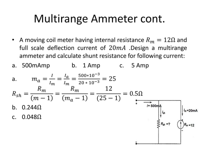 Ammeter&voltmeter | PDF | Physics | Science