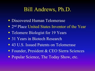 Ammg las vegas 2012 110312 final dr bill andrews | PDF