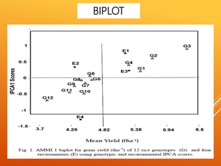Ammi model for stability analysis | PPTX