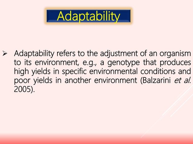 Ammi model for stability analysis | PPTX