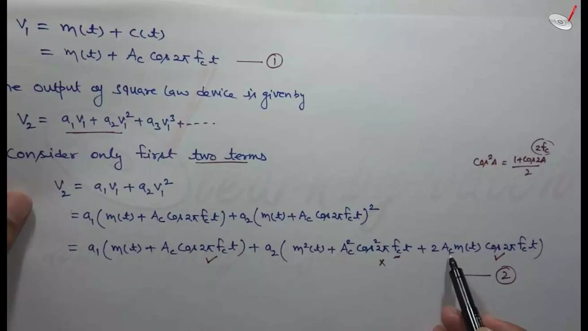 Am modulator square law modulator | PPTX