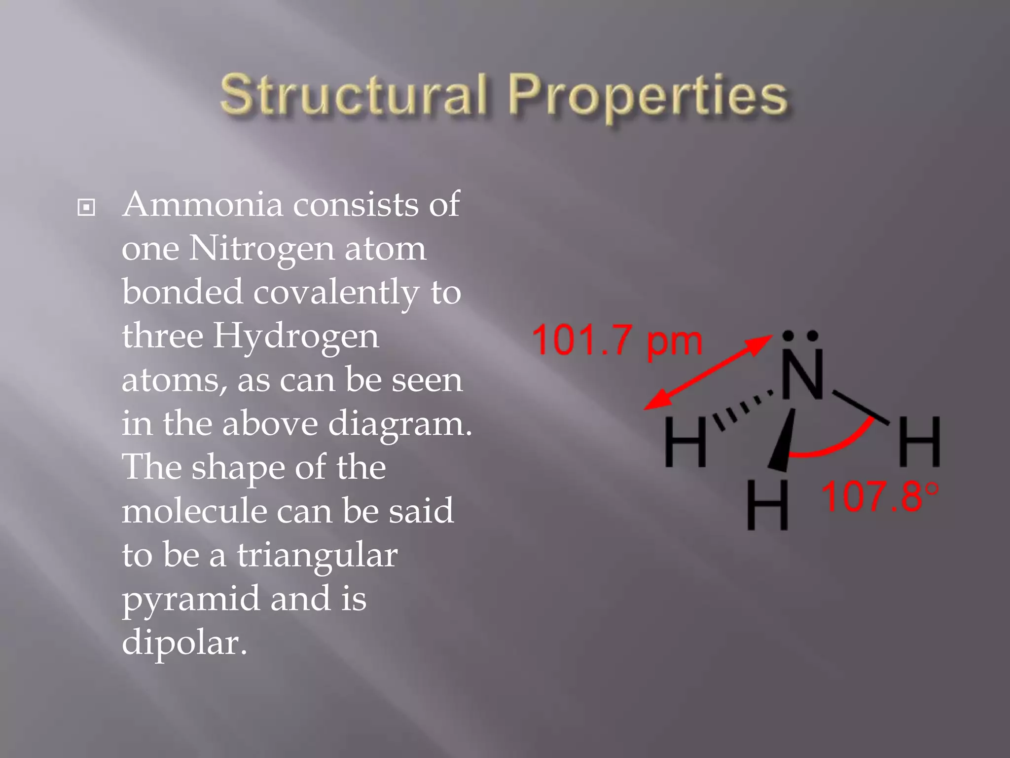 Ammonia | PPTX