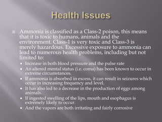 Ammonia | PPTX
