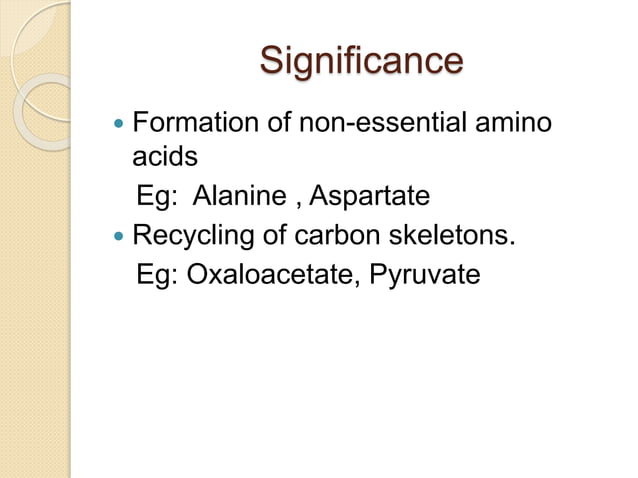 Ammonia assimilation and transamination | PPTX | Chemistry | Science