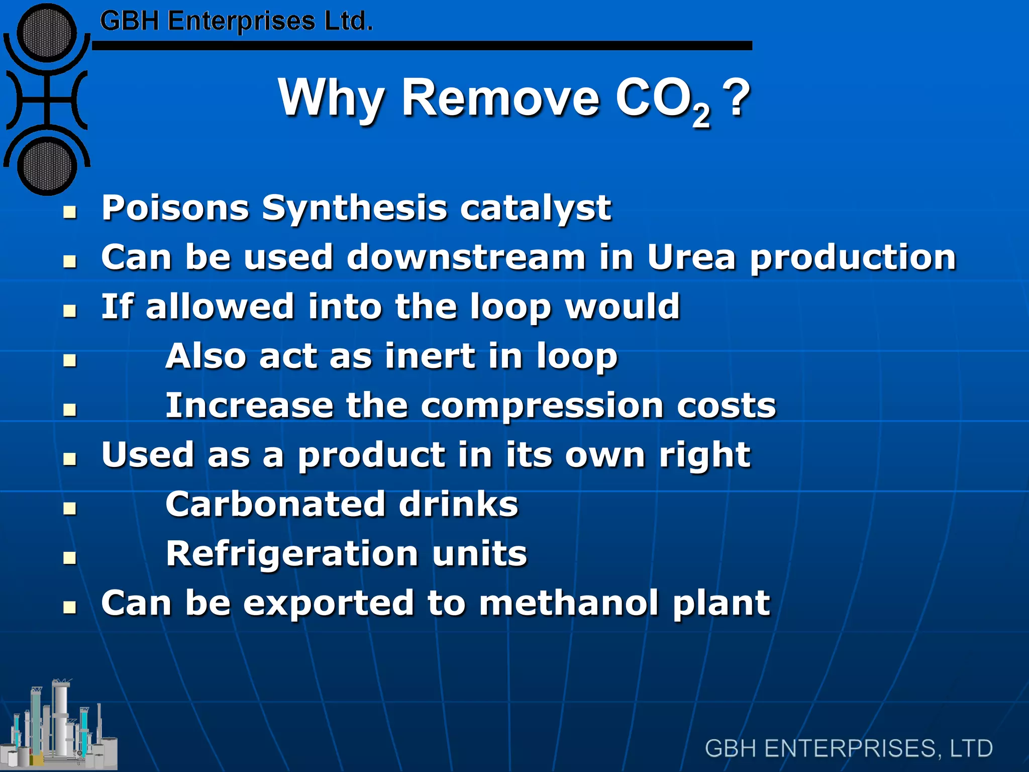 Ammonia CO2 Removal Systems | PDF