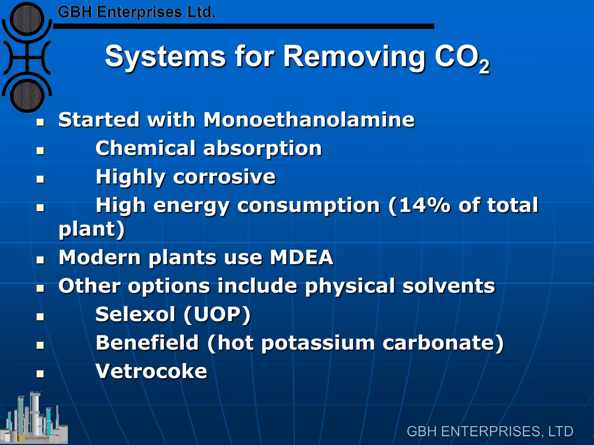 Ammonia CO2 Removal Systems | PDF