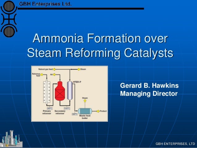 Ammonia Formation over Steam Reforming Catalysts