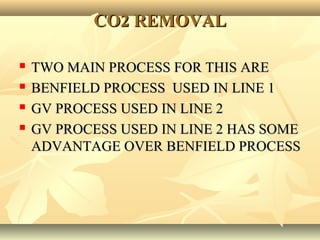 Ammonia plant | PPT