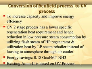 Ammonia plant | PPT