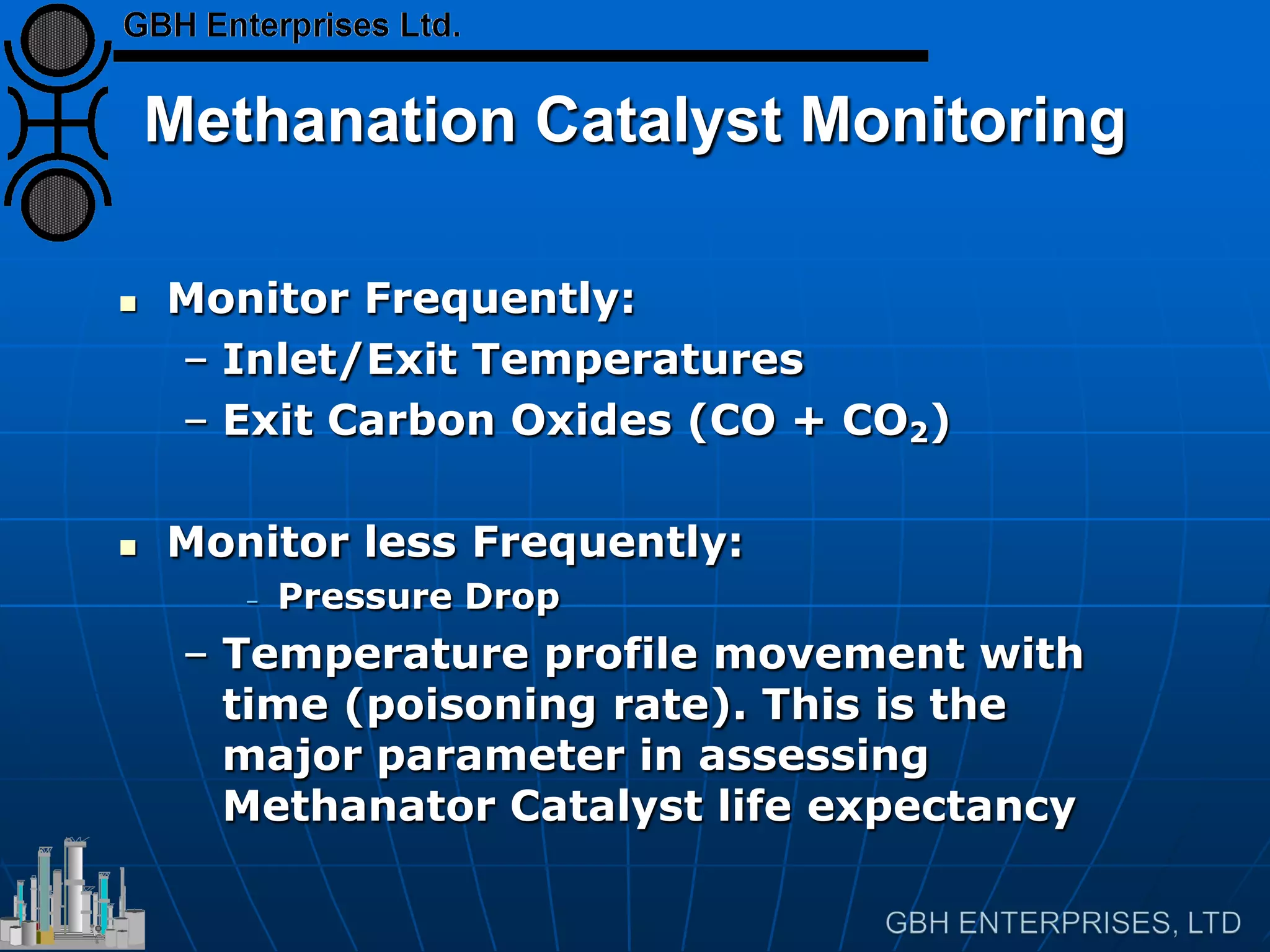 Ammonia Plant - Methanation Operations | PDF