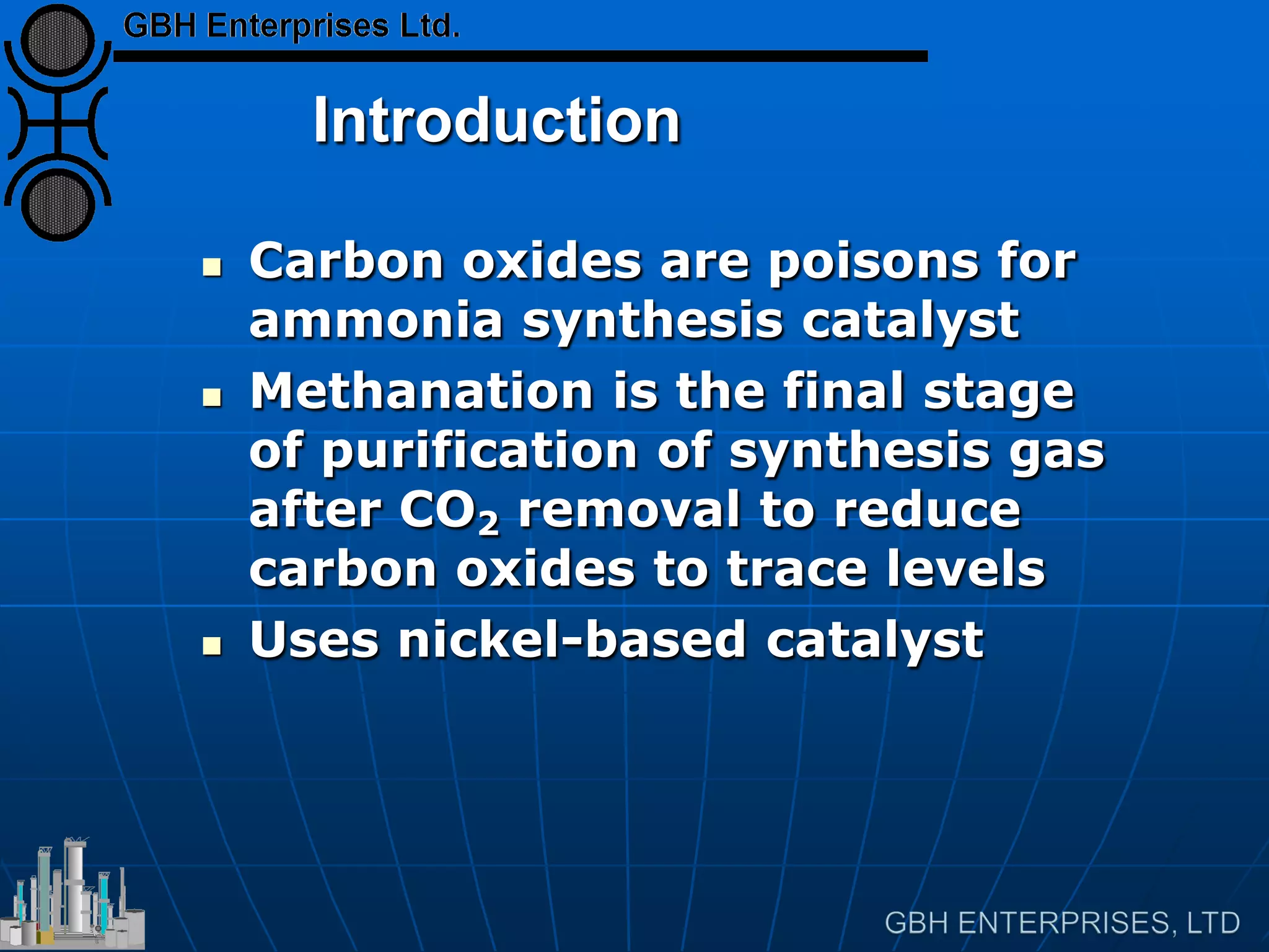 Ammonia Plant - Methanation Operations | PDF