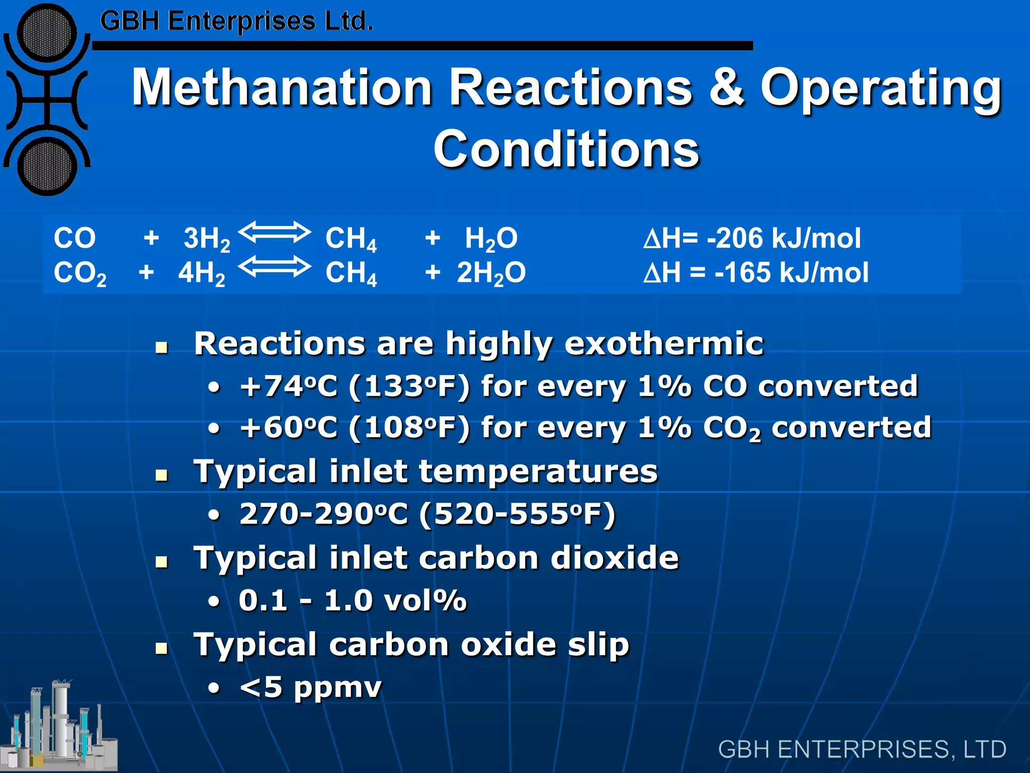Ammonia Plant - Methanation Operations | PDF