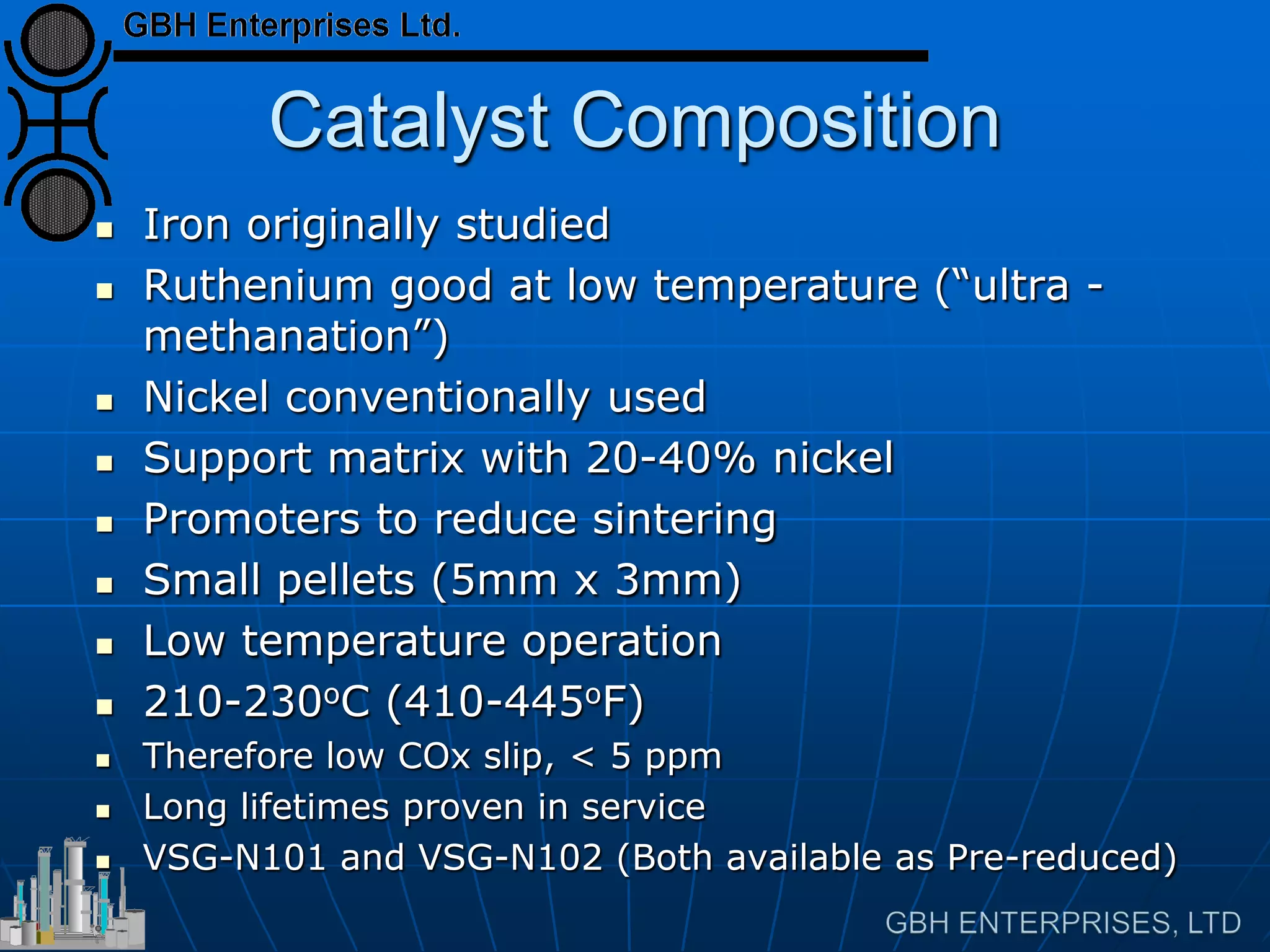 Ammonia Plant - Methanation Operations | PDF