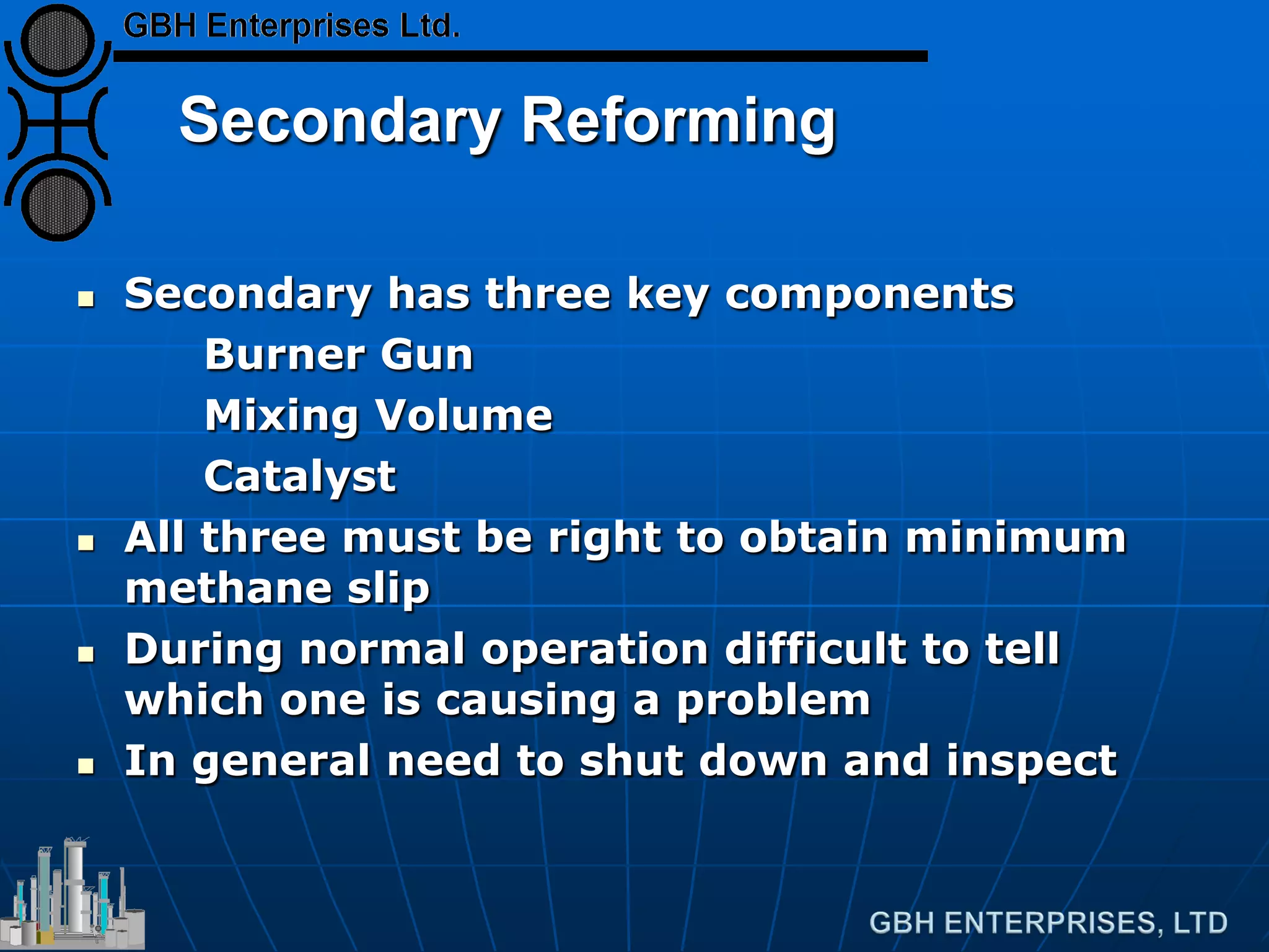 Ammonia Plant - Secondary Reforming | PDF