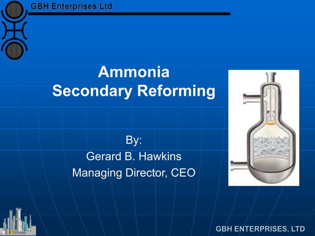 Ammonia Plant - Secondary Reforming | PDF | Chemistry | Science