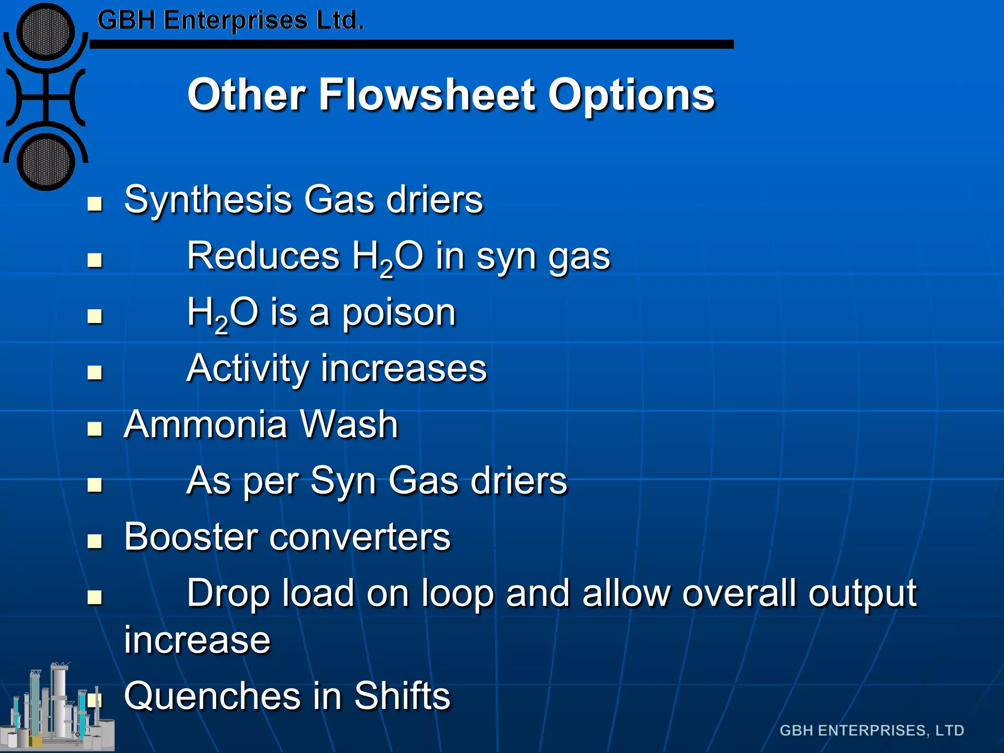 Ammonia plant flowsheets | PDF