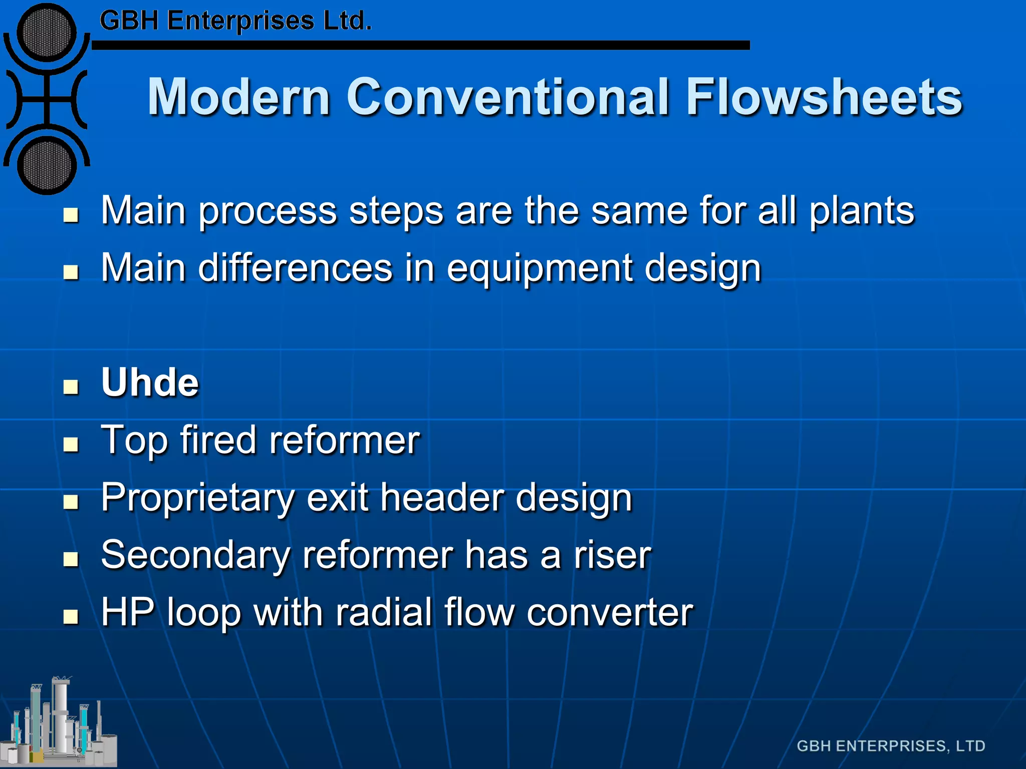 Ammonia plant flowsheets | PDF
