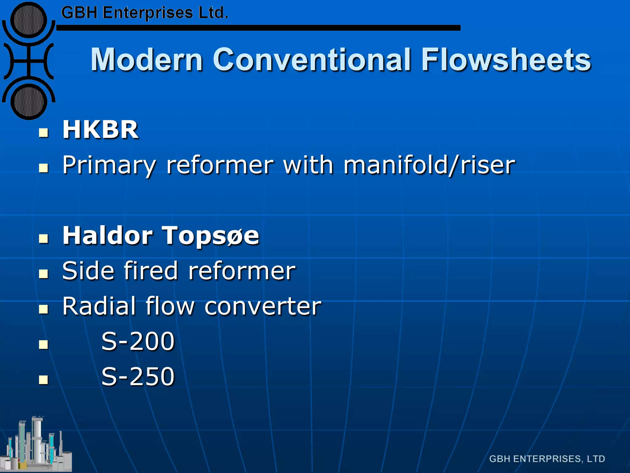 Ammonia plant flowsheets | PDF