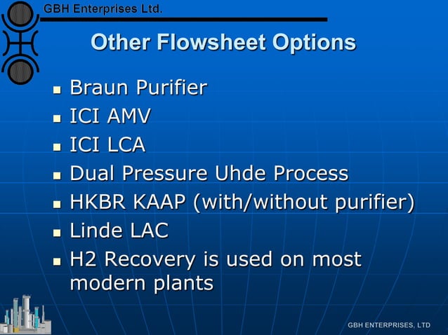 Ammonia plant flowsheets | PDF