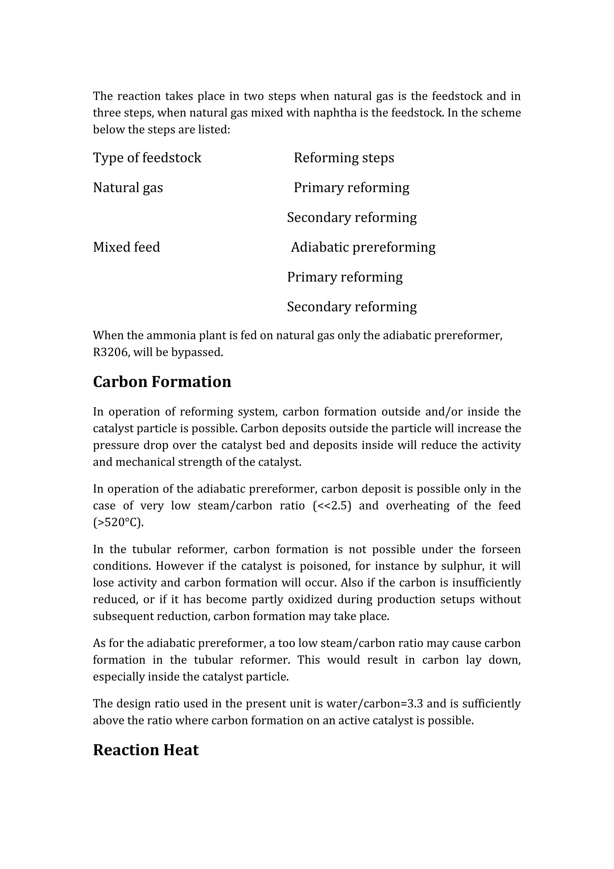 Ammonia plant fundamentals | PDF