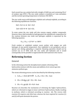 Ammonia plant fundamentals | PDF