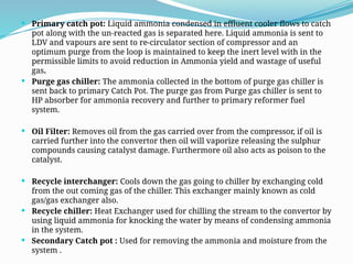 Ammonia Process Presentation with proper pfd and description ...